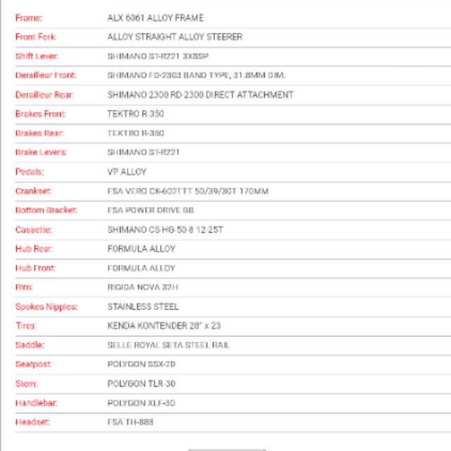 Polygon Helios F100, Sports Equipment, Bicycles & Parts, Bicycles on ...