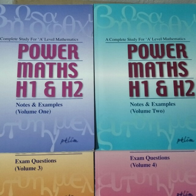Power Maths H1 & H2 : 1,2,3 and 4: a complete study for 'A' level ...