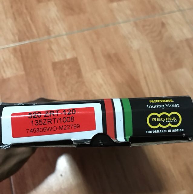 REGINA CHAIN 520 Z ring, Motorcycles, Motorcycle Accessories on Carousell