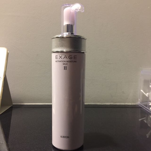 Albion EXAGE activation moisture milk II, Health & Nutrition, Health ...