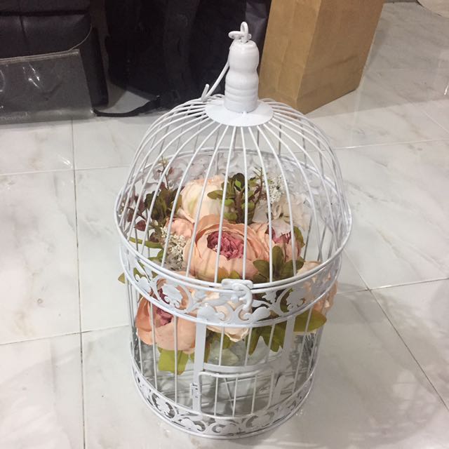 Bird cage display, Furniture & Home Living, Home Decor, Artificial ...