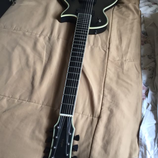 ESP Eclipse 7, Hobbies & Toys, Music & Media, Musical Instruments on ...