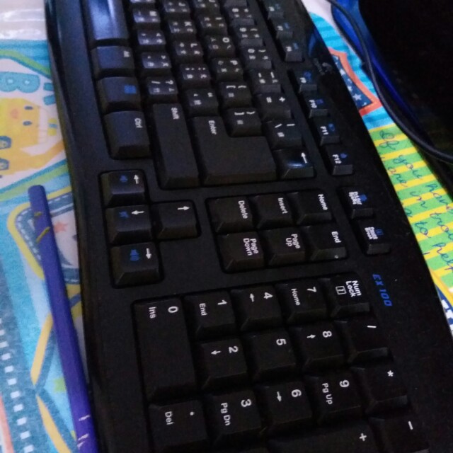 Logitech ex100 wireless keyboard mouse combo, 電腦＆科技, 電腦周邊及配件, 電腦滑鼠及相關產品 ...