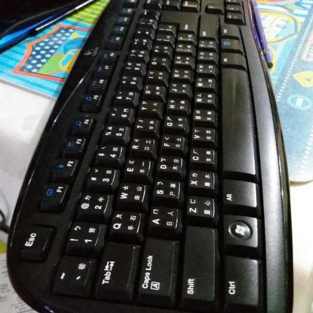 Logitech ex100 wireless keyboard mouse combo, 電腦＆科技, 電腦周邊及配件, 電腦滑鼠及相關產品 ...