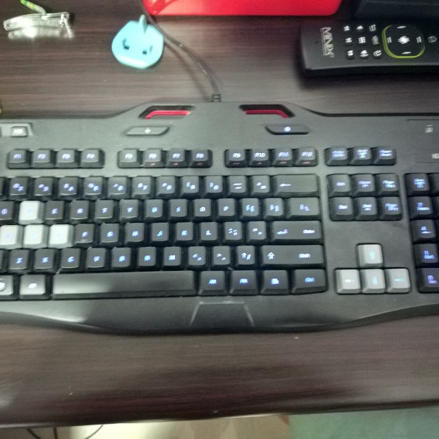 Logitech g105 gaming programmable keyboard, Computers & Tech, Parts ...