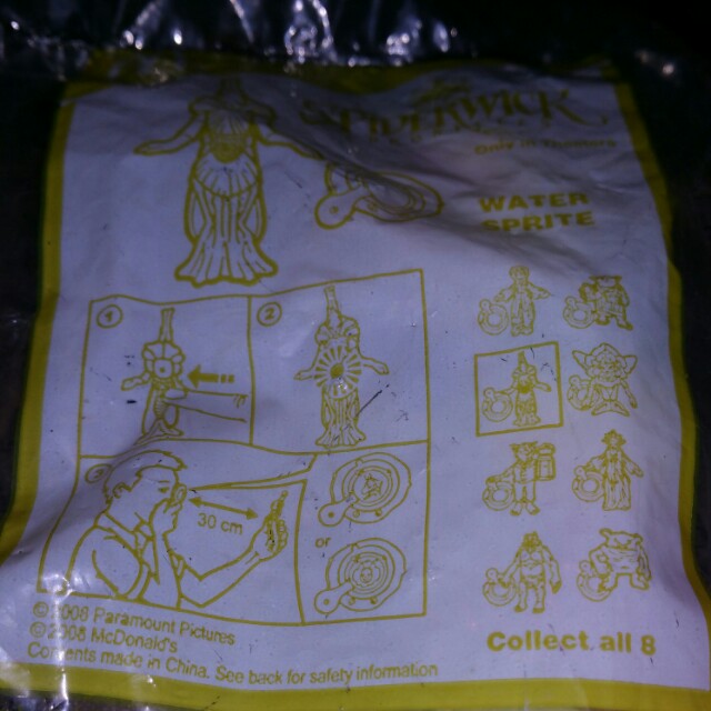 McDonald's Toys (2008) The Spiderwick Chronicles Water Sprite, Hobbies ...
