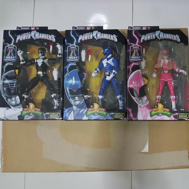 Mighty Morphin Power Rangers Legacy 6.5" Figures, Hobbies & Toys, Toys ...