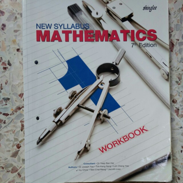 New Syllabus Mathematics 7th Edition secondary 1 workbook, Hobbies ...