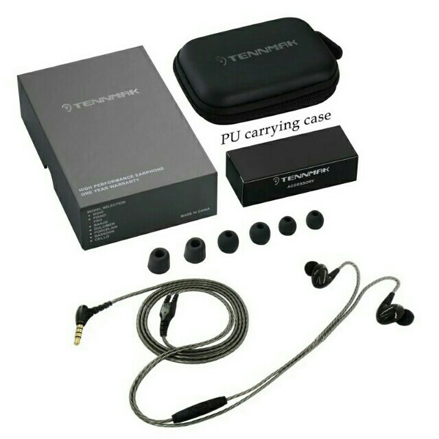 Tennmak Pro Black Semi Transparent Edition Earphones Earbuds, Audio ...