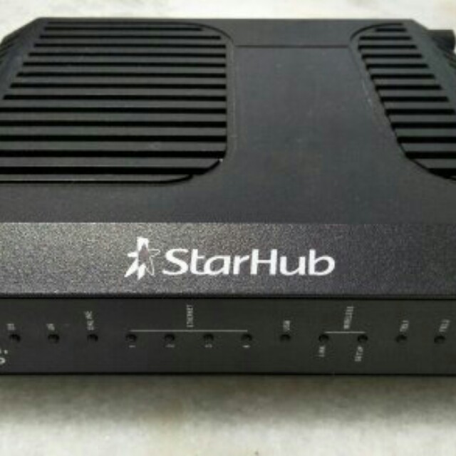 Cable Modem With Router Computers Tech Parts Accessories Cables Adaptors On Carousell