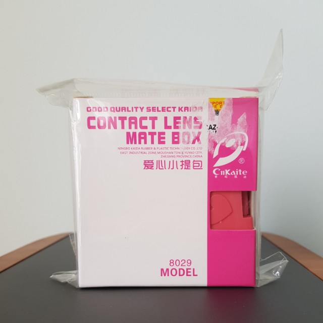 Compact Contact Lens Box Set, Women's Fashion, Watches & Accessories ...