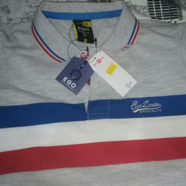 Ego Denim Polo Shirt, Men's Fashion, Tops & Sets, Tshirts & Polo Shirts ...