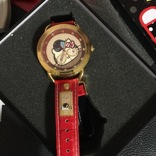 Elvis Hello Kitty Watch, Women's Fashion, Watches & Accessories ...