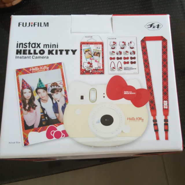 FUJIFILM Instax Mini Hello Kitty Instant Camera, Photography, Cameras ...