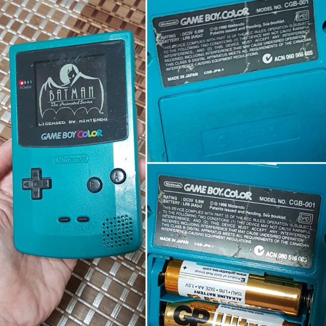 Gameboy color, Video Gaming, Video Game Consoles, Nintendo on Carousell