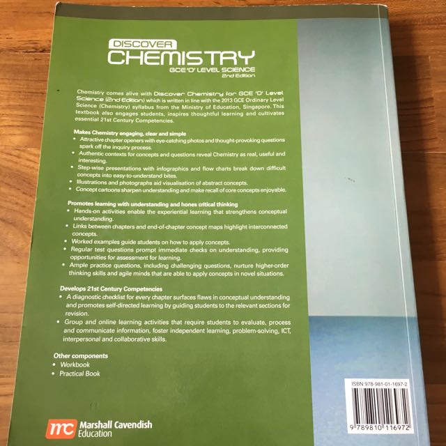 GCE O'levels Combined Science Chemistry textbook, Hobbies & Toys, Books ...