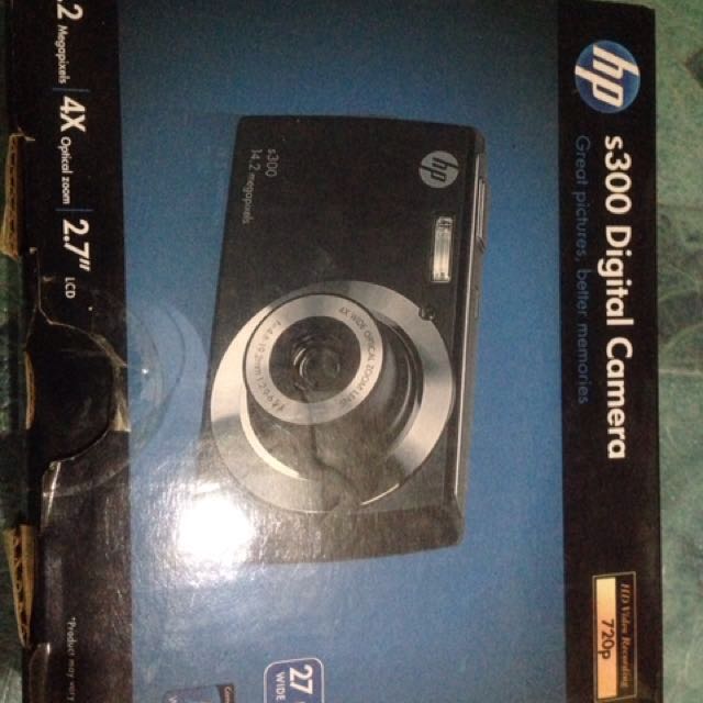 HP s300 digital camera, Photography, Video Cameras on Carousell