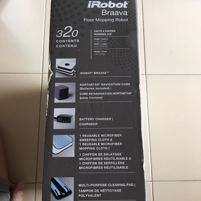 iRobot Braava 320, TV & Home Appliances, Vacuum Cleaner & Housekeeping ...