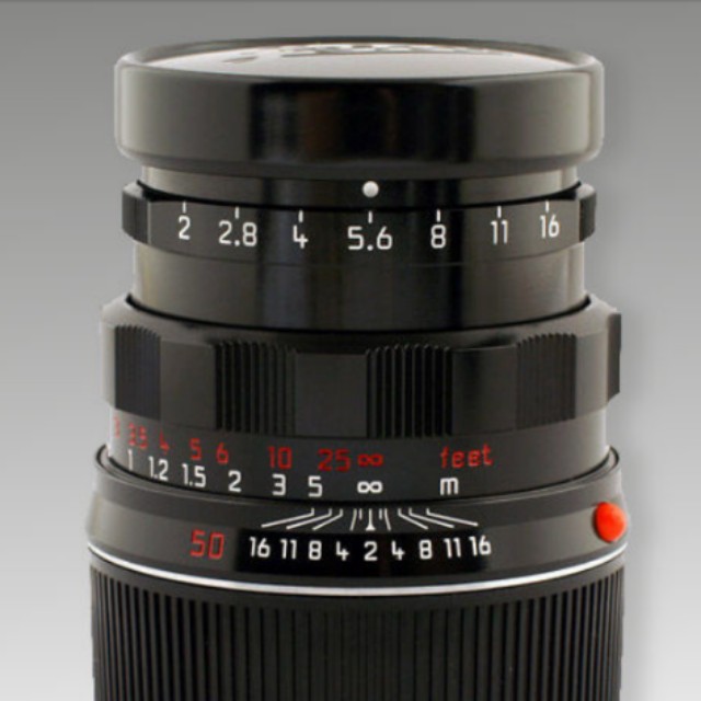 Leica super rare 50mm f2 rigid black paint, Photography, Cameras on ...