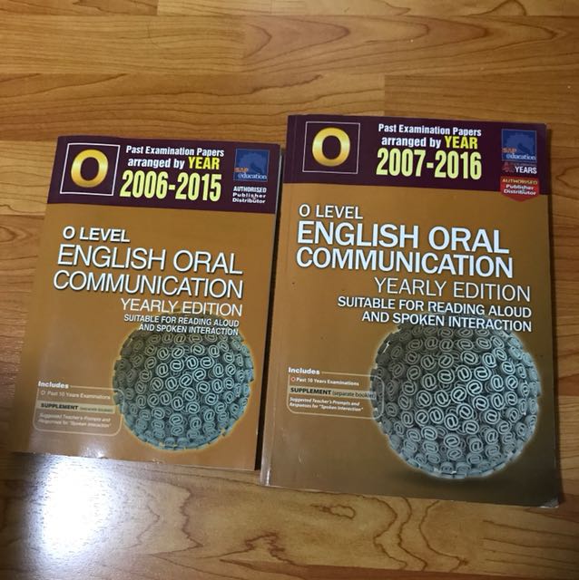 O Level English oral tys, Hobbies & Toys, Books & Magazines, Textbooks ...