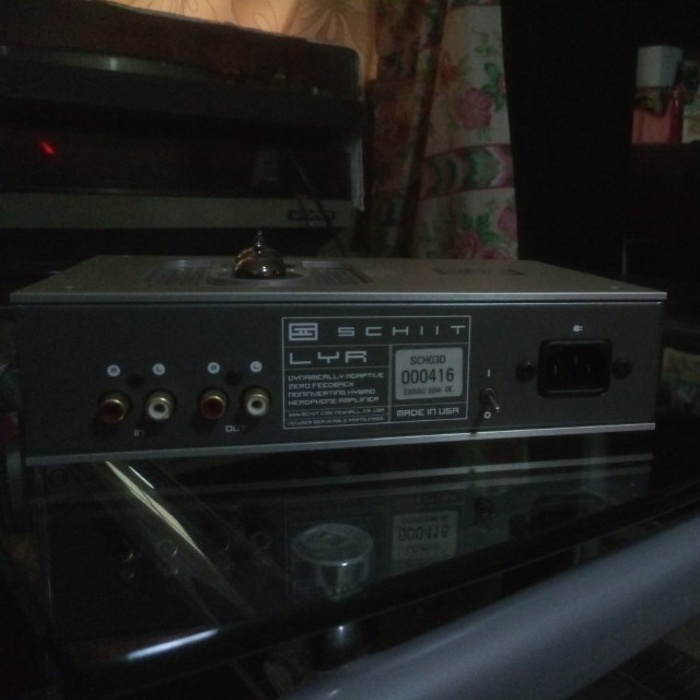 Schiit LYR headphone tube amp, Audio, Other Audio Equipment on Carousell