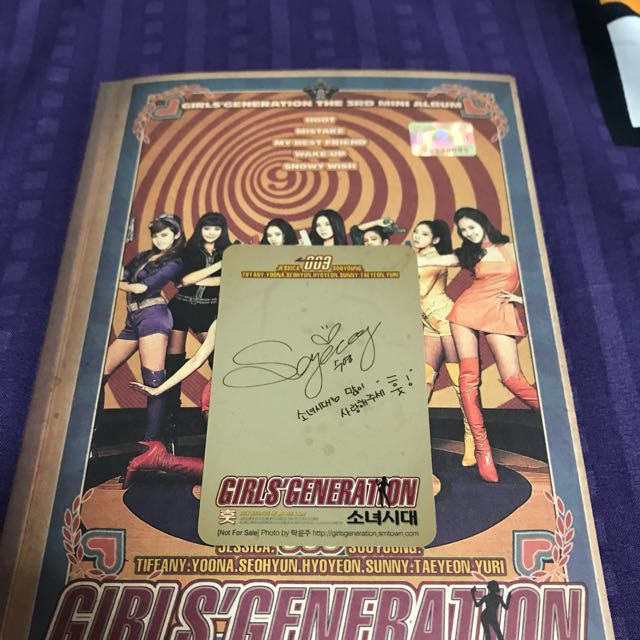 SNSD Hoot Album, Hobbies & Toys, Memorabilia & Collectibles, K-Wave on ...
