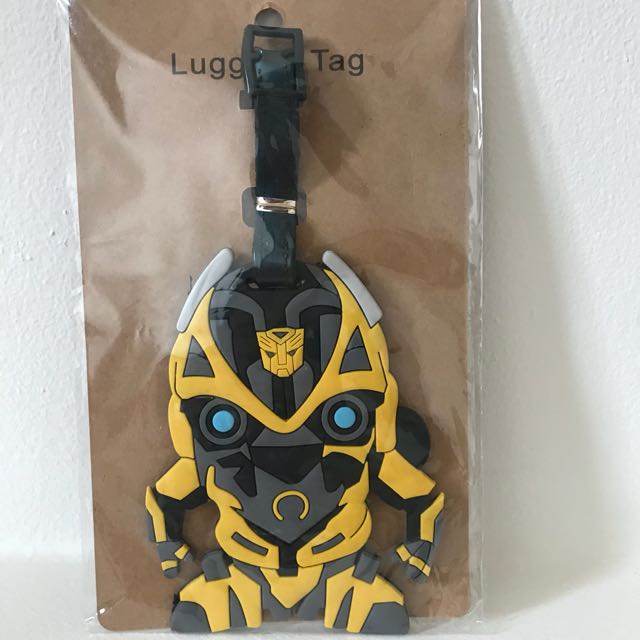Transformers Bumblebee Luggage Tag, Everything Else on Carousell