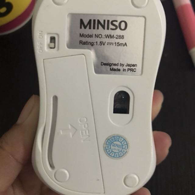 Wireless Mouse Miniso, Computers & Tech, Parts & Accessories, Mouse ...