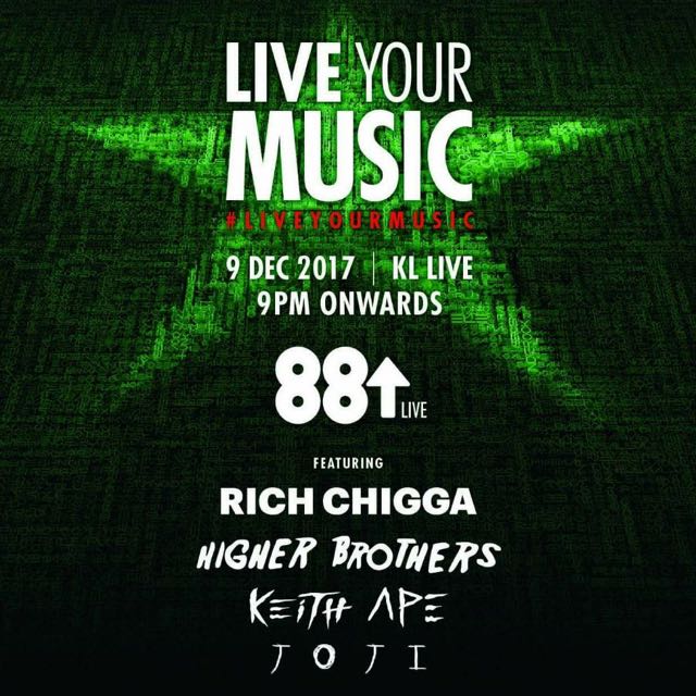 88 RISING ASIA TOUR KL TICKET, Tickets & Vouchers, Event Tickets on ...