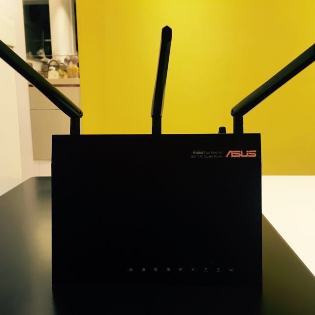 ASUS RT-AC66U Dual Band 3x3 802.11AC Gigabit Router, Computers & Tech ...