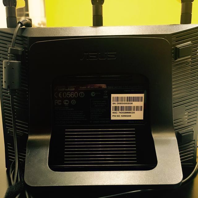 ASUS RT-AC66U Dual Band 3x3 802.11AC Gigabit Router, Computers & Tech ...