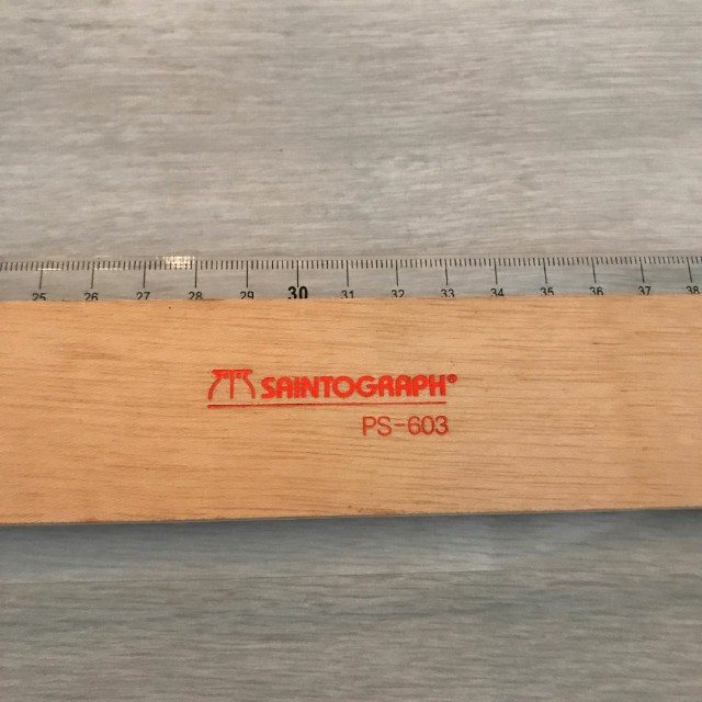 Barely used Saintograph T-Square Ruler 60cm, Hobbies & Toys, Stationery & Craft, Craft Supplies ...