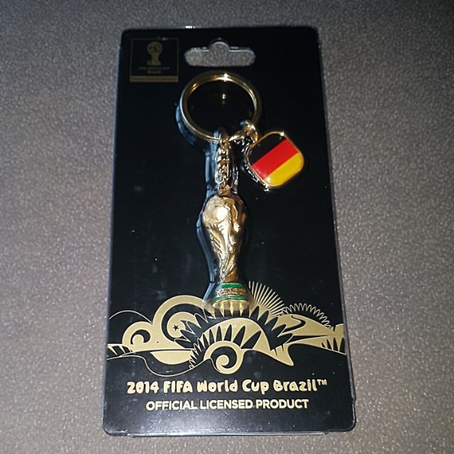 Brand New official license FIFA world cup 2014 Germany keychain with ...