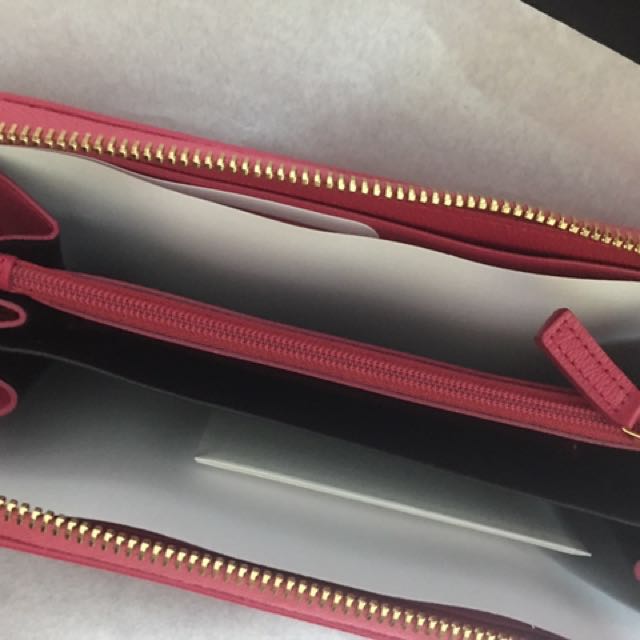 BRAND NEW YSL WALLET (Pink), Women's Fashion, Bags & Wallets, Wallets ...