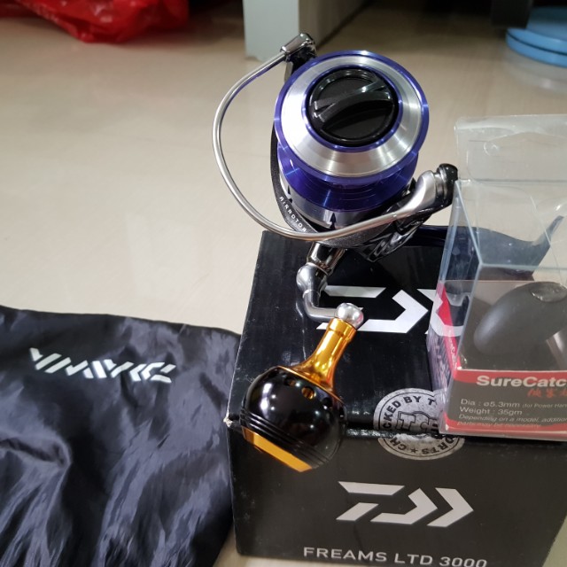 Daiwa FREAMS LTD 3000 Magseal., Sports Equipment, Fishing on Carousell