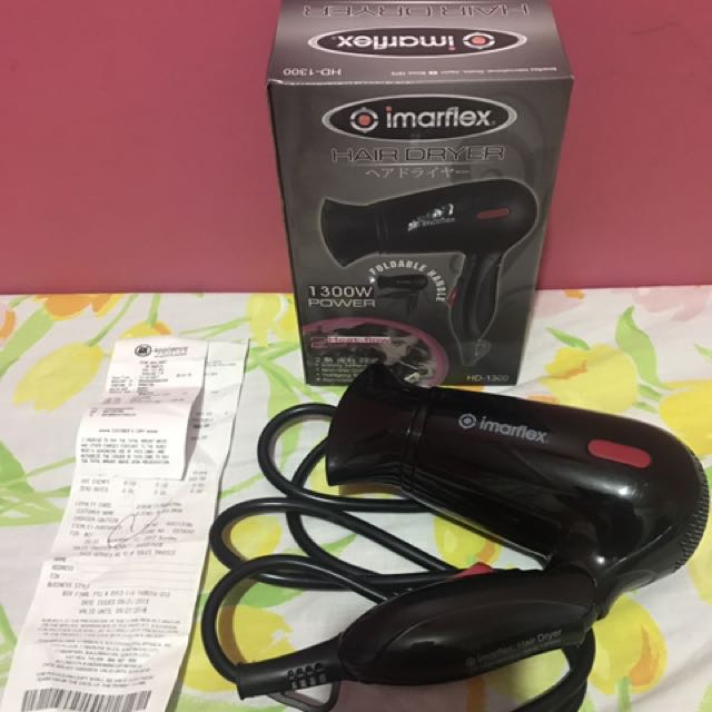 Imarflex Hair Dryer/Blower, Beauty & Personal Care, Hair on Carousell