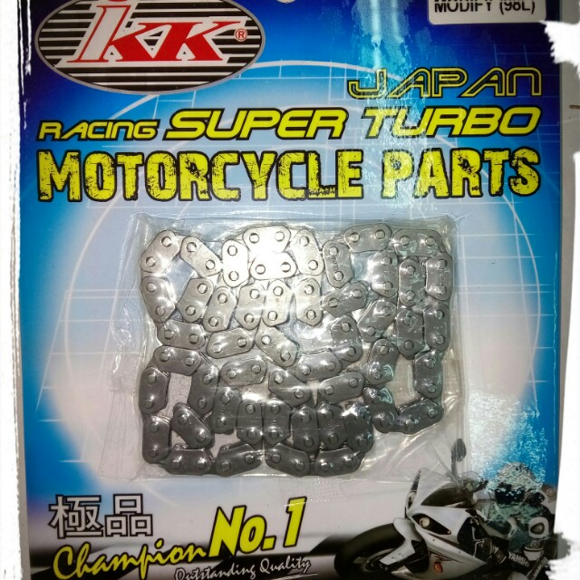 LC135 HEAVY DUTY RACING TIMING CHAIN ( IKK) 98L, Motorbikes on Carousell