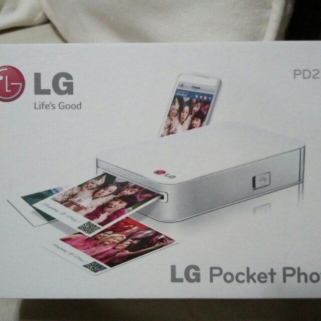 LG Pocket Photo Printer PD233, Computers & Tech, Printers, Scanners ...
