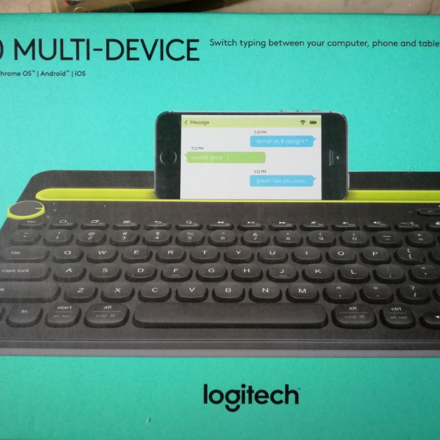 Logitech K480 Bluetooth Multi Device Keyboard, Computers & Tech, Parts & Accessories, Computer ...