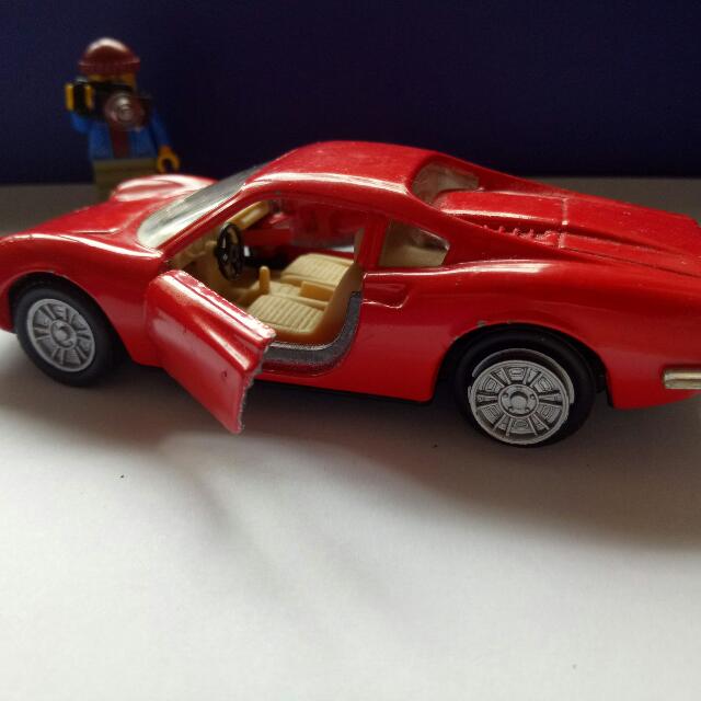 Maisto SHELL DIECAST FERRARI DINO 246 GT Die-cast 1:36 (Red), Hobbies ...