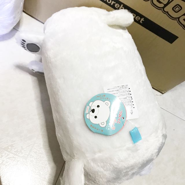 Marukuma pola marukumapola polar bear toy plush, Hobbies & Toys, Toys ...