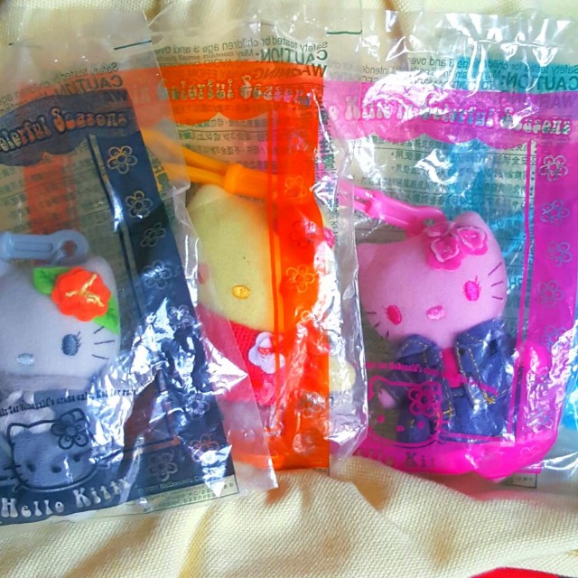 Mcdonalds Hello Kitty Plushie Toys (Celestial Season), Hobbies & Toys ...