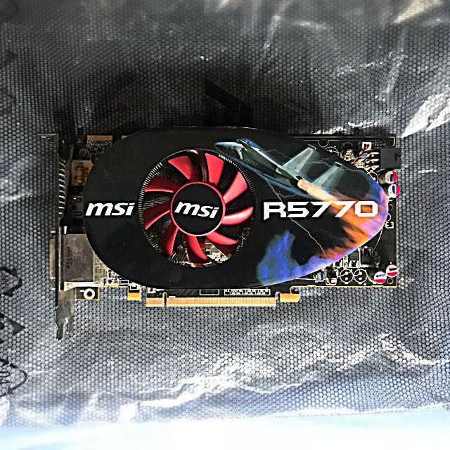 MSI R5770 1gb, Computers & Tech, Parts & Accessories, Networking on Carousell