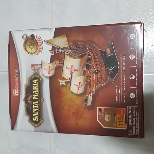 New Santa Maria Model set, Hobbies & Toys, Toys & Games on Carousell