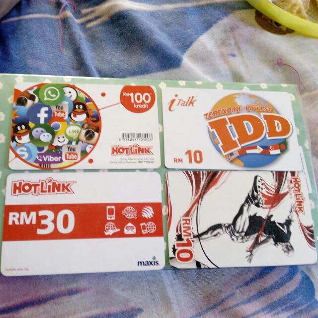 Old Prepaid Card Hotlink, Everything Else, Others on Carousell