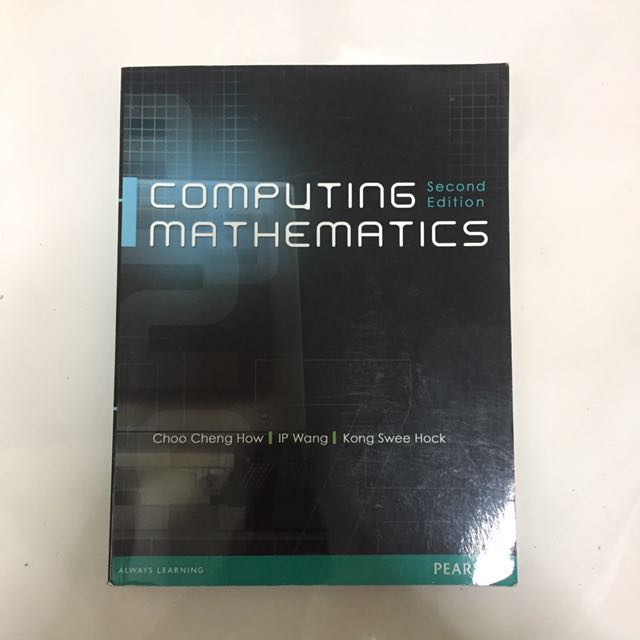 Pearson Computing Mathematics Second Edition, Hobbies & Toys, Books ...