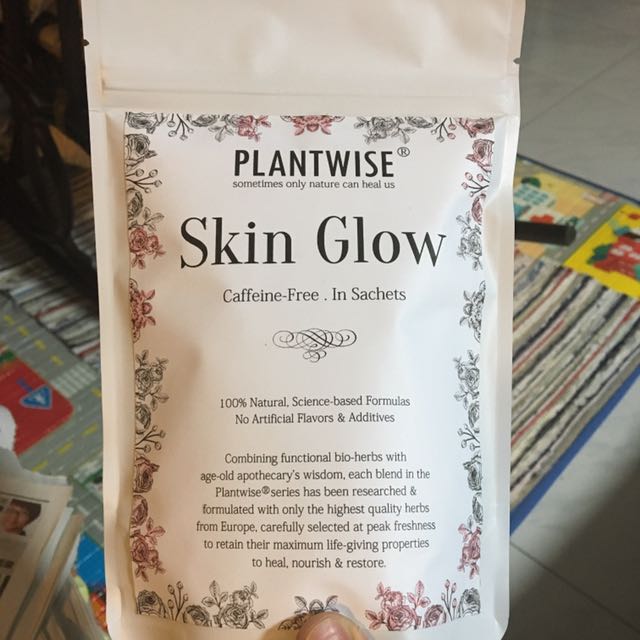 Plantwise Skin Glow tea, Food & Drinks, Beverages on Carousell