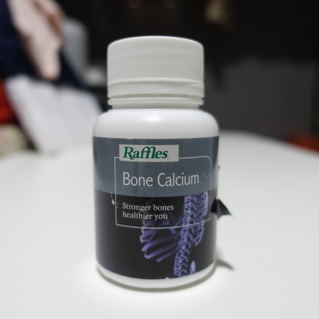 Raffles Bone Calcium (60 tablets), Everything Else on Carousell
