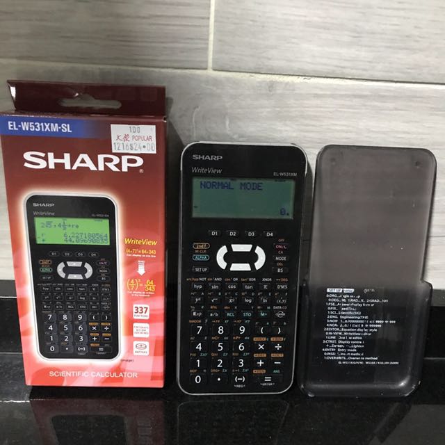 Sharp Calculator EL-W531XM (Scientific), Hobbies & Toys, Books ...