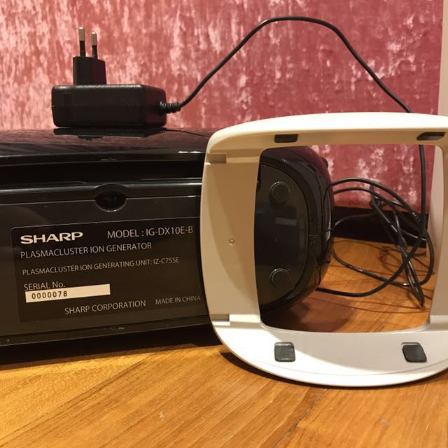 SHARP Plasmacluster Air Purifier Ionizer IG-DX10, TV & Home Appliances ...